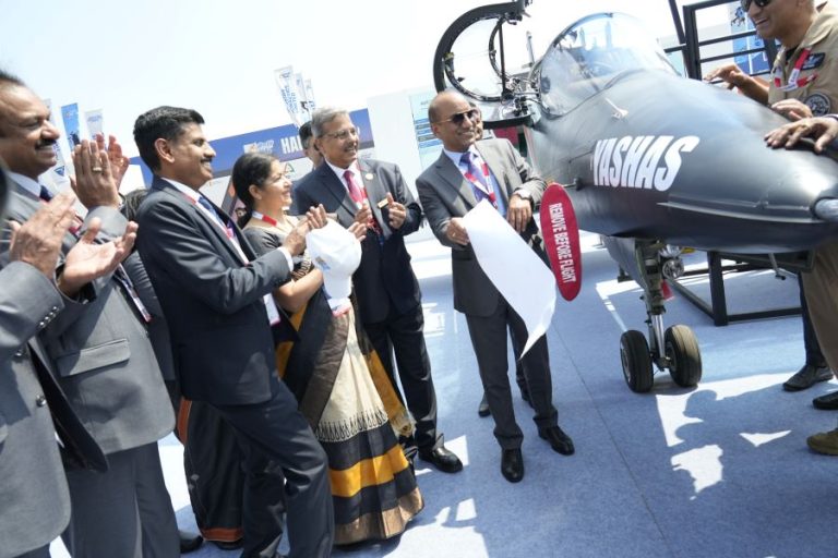 www.BureaucracyBuzz.com HAL unveils upgraded Hindustan Jet Trainer HJT ...